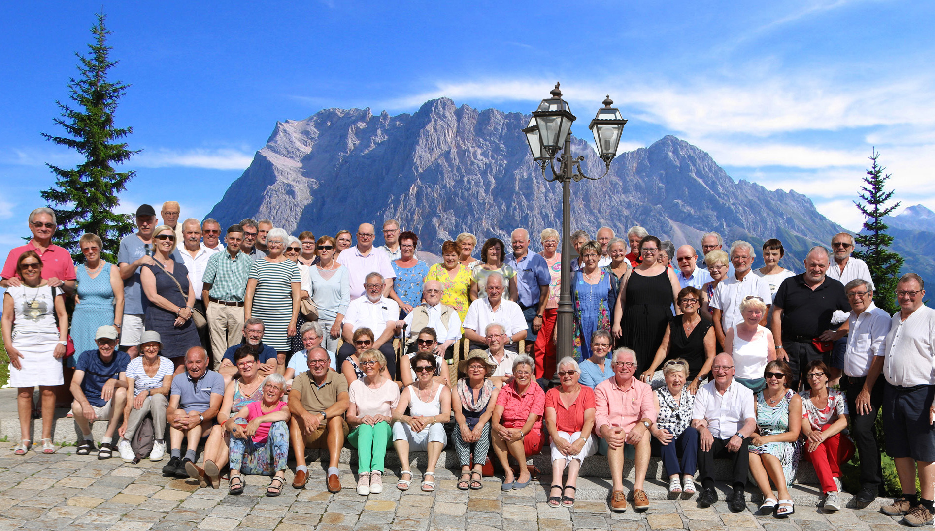 banjo-orkest : lermoos 2019 groepsfoto's